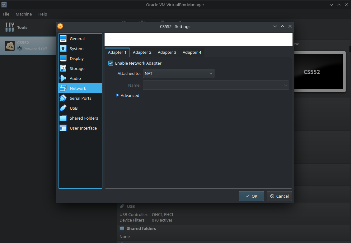 Once you are done with network settings you can finally start the VM. When the systems ...